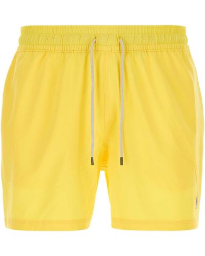 Yellow Polo Ralph Lauren Beachwear and Swimwear for Men | Lyst