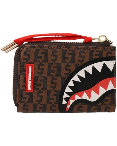 Red Sprayground Wallets and cardholders for Men | Lyst