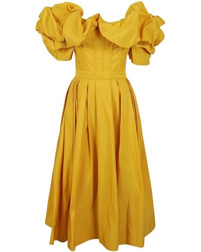 Yellow Alexander McQueen Clothing for Women | Lyst