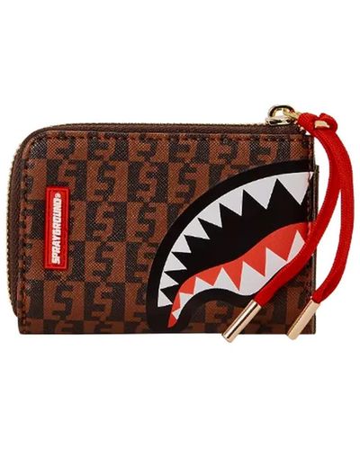 Red Sprayground Wallets and cardholders for Men | Lyst