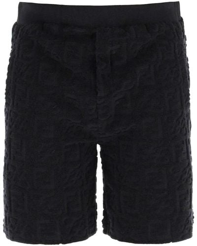 Black Fendi Shorts for Men | Lyst