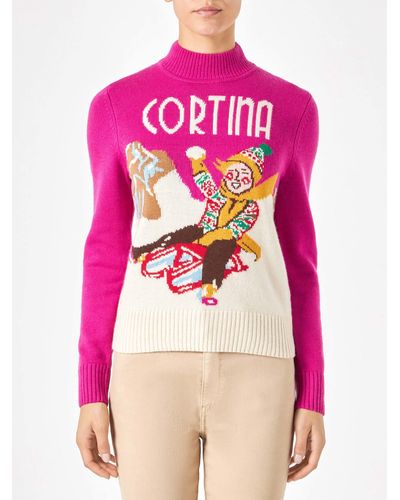 Pink Mc2 Saint Barth Sweaters and knitwear for Women | Lyst