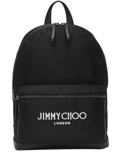 Black Jimmy Choo Backpacks for Men | Lyst