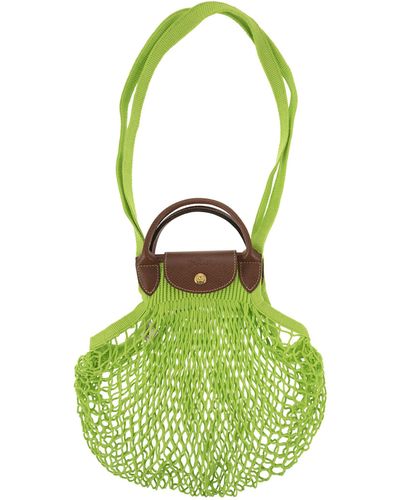 Longchamp Le Pliage Filet Shoulder Bags for Women - Up to 33% off | Lyst