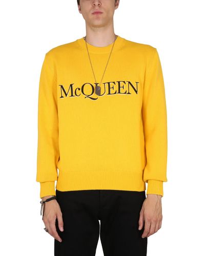 Yellow Alexander McQueen Clothing for Men | Lyst