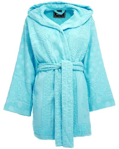Blue Versace Nightwear and sleepwear for Women | Lyst