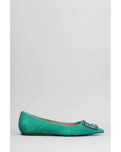 Green Bibi Lou Flats and flat shoes for Women | Lyst