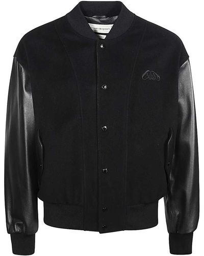 Black Alexander McQueen Jackets for Men | Lyst