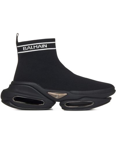 Balmain High-top sneakers for Women | Online Sale up to 40% off | Lyst