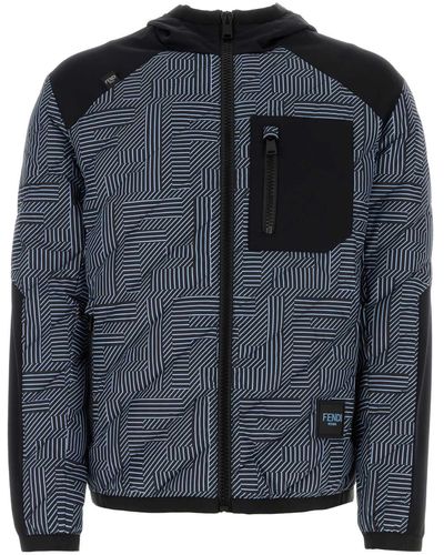 Black Fendi Jackets for Men | Lyst