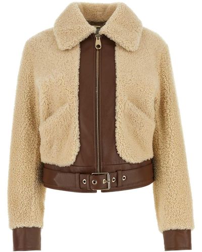 Natural Chloé Jackets for Women | Lyst