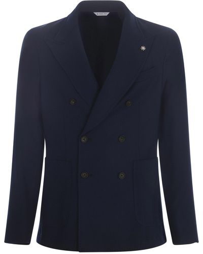 Manuel Ritz Double Breasted Jackets for Men | Lyst