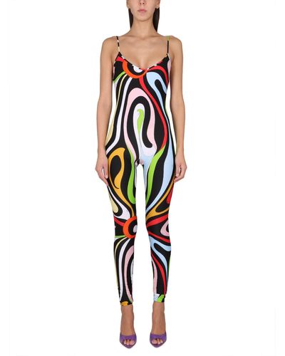 White Emilio Pucci Jumpsuits and rompers for Women | Lyst