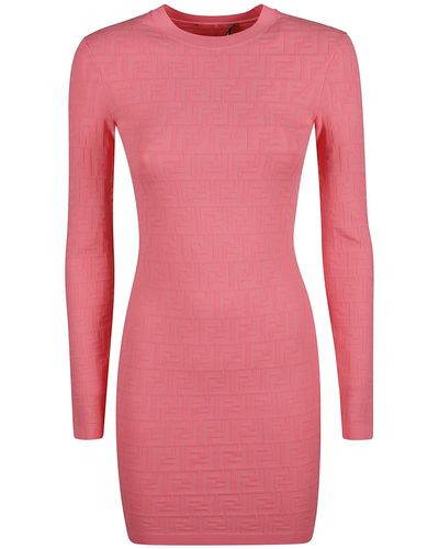 Pink Fendi Dresses for Women | Lyst