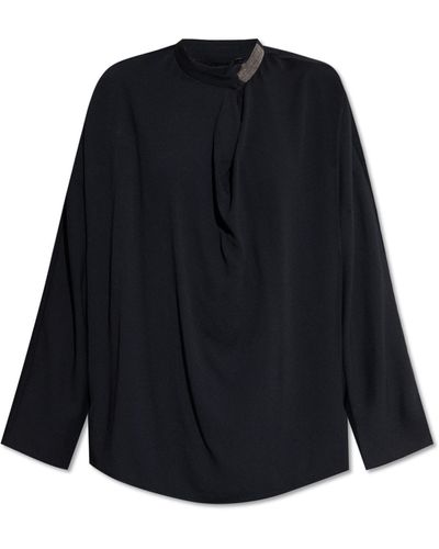 Black Fabiana Filippi Tops for Women | Lyst