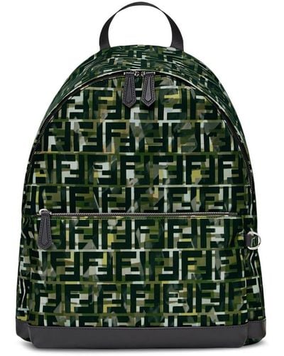 Green Fendi Backpacks for Men | Lyst