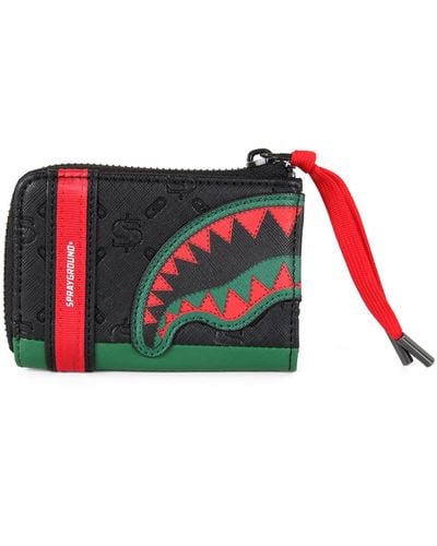 Red Sprayground Wallets and cardholders for Men | Lyst