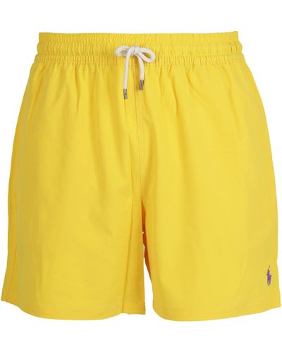 Yellow Polo Ralph Lauren Beachwear and Swimwear for Men | Lyst