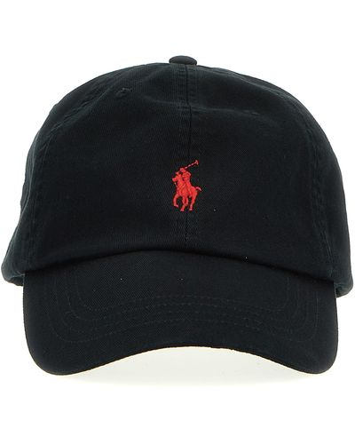 Black Polo Ralph Lauren Hats for Men | Lyst