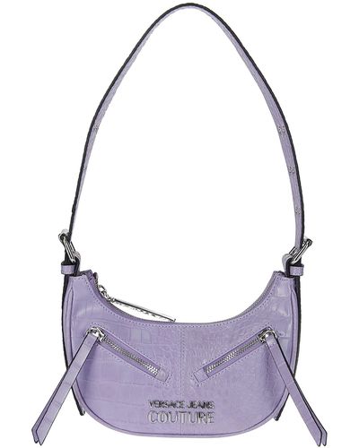 Purple Versace Bags for Women | Lyst