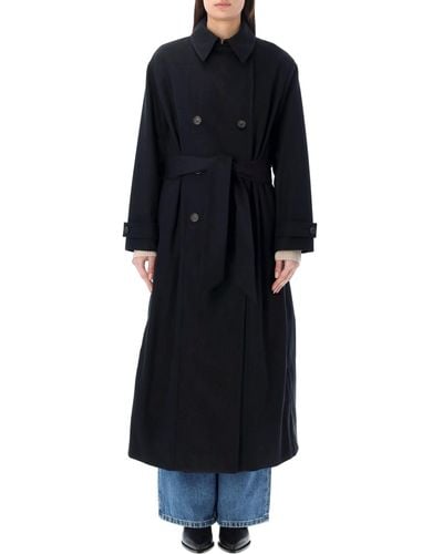 Black A.P.C. Coats for Women | Lyst
