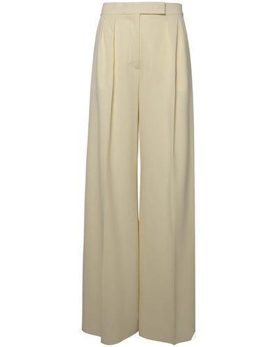 Ivory Pants for Women | Lyst