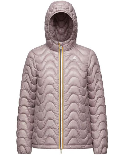 Purple K-Way Jackets for Women | Lyst