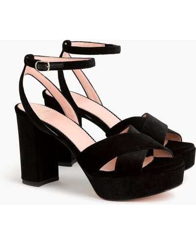 Black J.Crew Heels for Women | Lyst