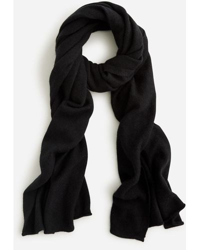 Black J.Crew Scarves and mufflers for Women | Lyst