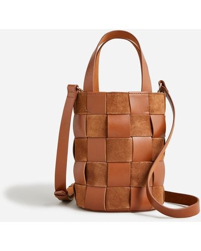Brown J.Crew Bucket bags and bucket purses for Women | Lyst