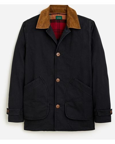 Black J.Crew Jackets for Men | Lyst