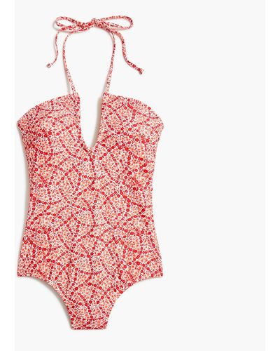 Red J.Crew Beachwear and swimwear outfits for Women | Lyst