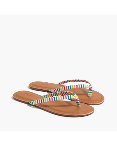 J.Crew Sandals and flip-flops for Women | Online Sale up to 63% off | Lyst