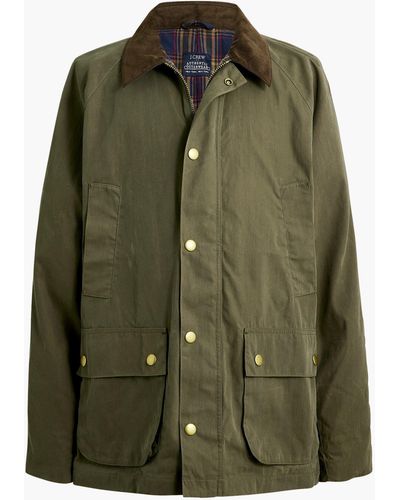 Green J.Crew Jackets for Men | Lyst