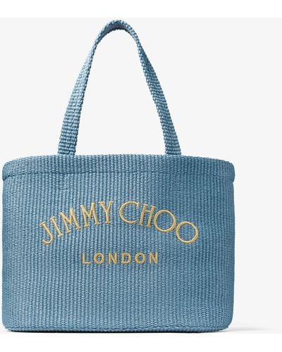 Blue Jimmy Choo Tote bags for Women | Lyst