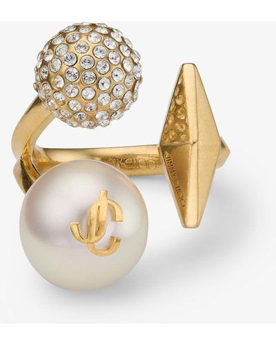 Women's Jimmy Choo Rings from $215 | Lyst
