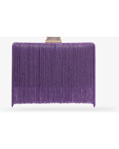 Purple Jimmy Choo Clutches and evening bags for Women | Lyst