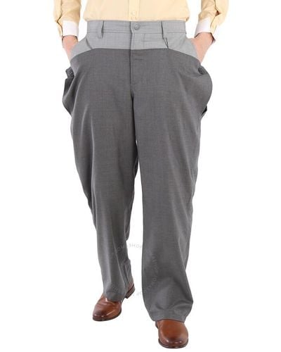 Charcoal Gray Pants for Men | Lyst