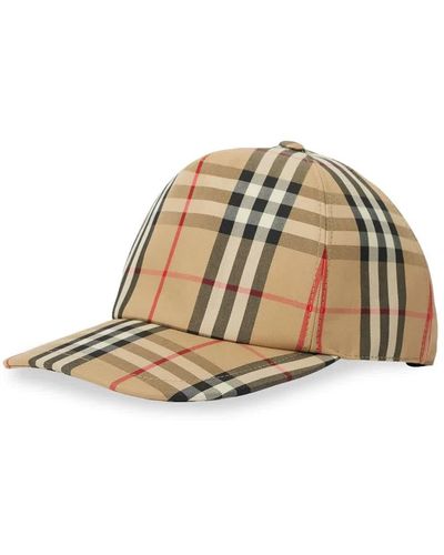 Burberry Check Baseball Caps for Women - Up to 40% off | Lyst