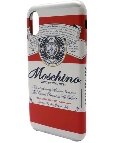 Red Moschino Phone cases for Women | Lyst