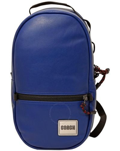 Blue COACH Backpacks for Men | Lyst