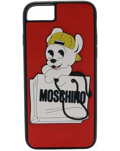 Red Moschino Phone cases for Women | Lyst