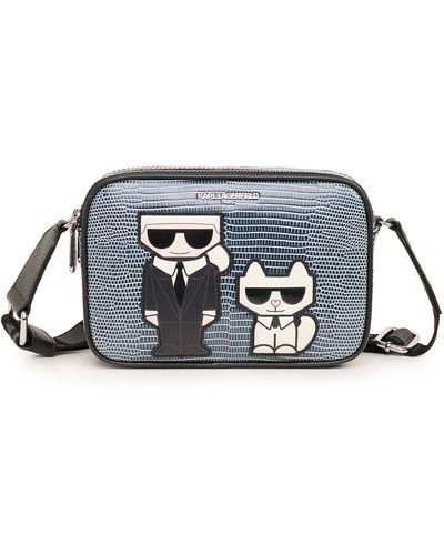 Black Karl Lagerfeld Camera Bags for Women - Up to 56% off | Lyst