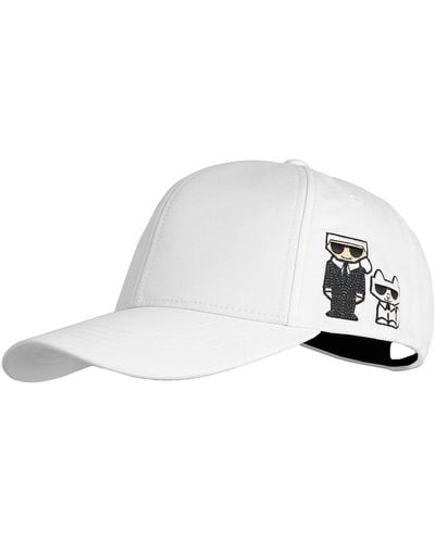 White Karl Lagerfeld Hats for Women | Lyst