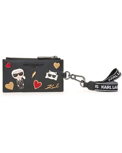 White Karl Lagerfeld Wallets and cardholders for Women | Lyst
