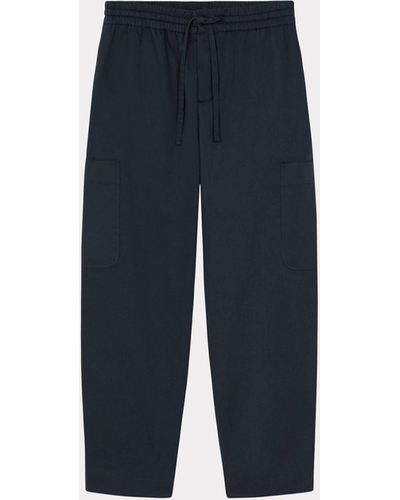 Blue KENZO Pants for Men | Lyst