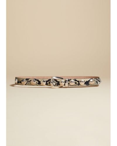 Natural Khaite Belts for Women | Lyst