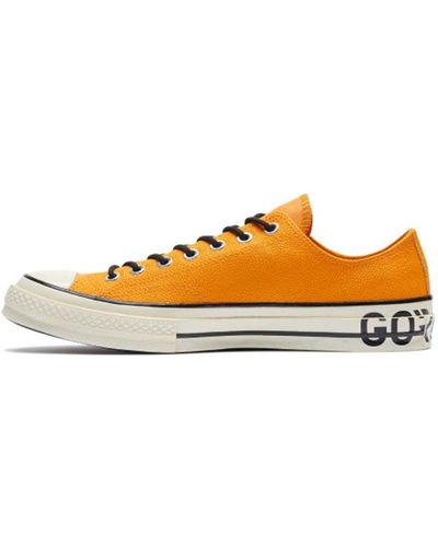 Orange Converse Shoes for Men | Lyst