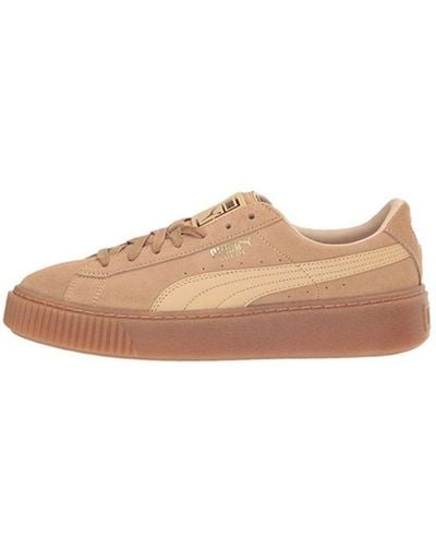 Brown PUMA Sneakers for Women | Lyst