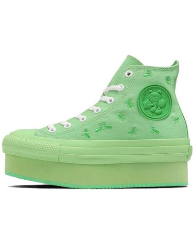 Green Converse Sneakers for Women | Lyst